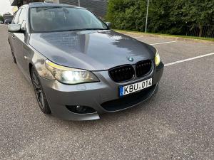 Grey BMW 520 2008 in Vilnius, with an engine capacity of 2.00 L and mileage of 387 thousand km for 5500 €, photo 7 on AUTOMOTO.COM.LV