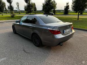 Grey BMW 520 2008 in Vilnius, with an engine capacity of 2.00 L and mileage of 387 thousand km for 5500 €, photo 10 on AUTOMOTO.COM.LV