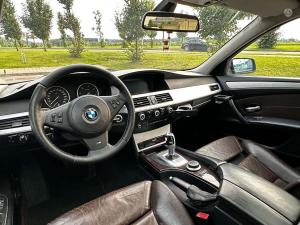 Grey BMW 520 2008 in Vilnius, with an engine capacity of 2.00 L and mileage of 387 thousand km for 5500 €, photo 12 on AUTOMOTO.COM.LV