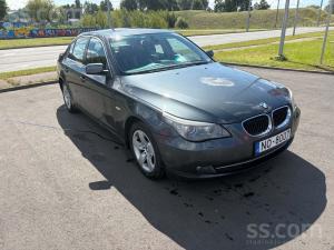 Grey BMW 520 2008 in Daugavpils, with an engine capacity of 2.00 L and mileage of 286 thousand km for 3200 €, photo 3 on AUTOMOTO.COM.LV