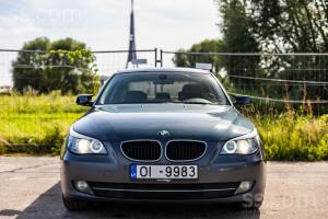 Grey BMW 520 2008 in Riga, with an engine capacity of 2.00 L and mileage of 419 thousand km for 6800 €, photo 4 on AUTOMOTO.COM.LV