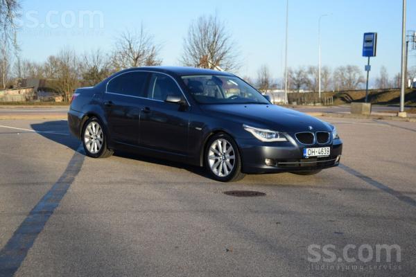 Pelēks BMW 520 2009 Daugavpils, ar dzinēja tilpumu 2.00 L un nobraukumu 286 tūkst. km par 5450 €, foto 7 vietnē AUTOMOTO.COM.LV