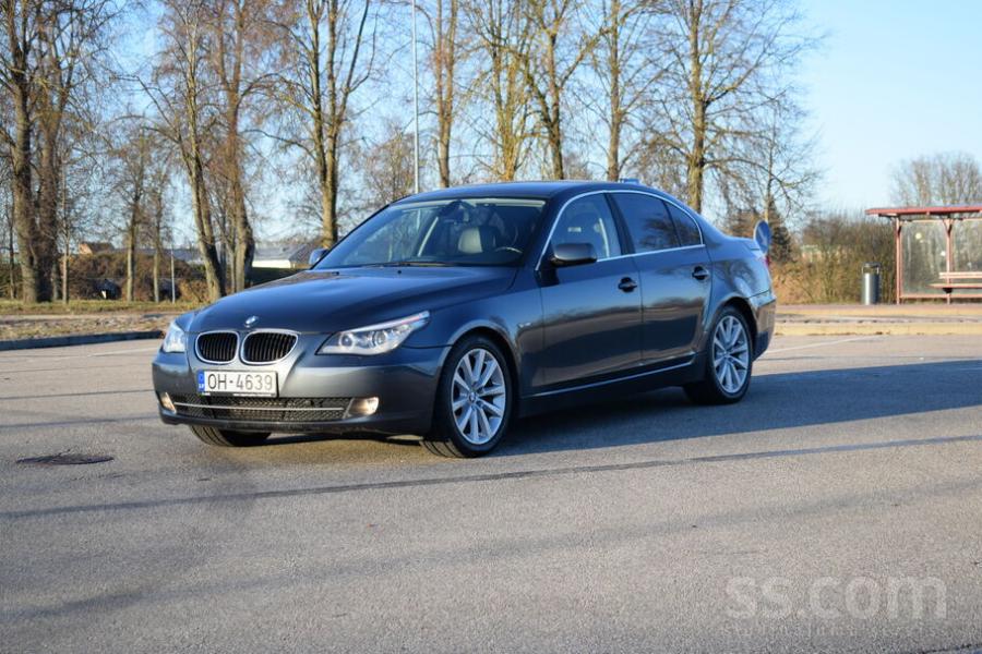 Pelēks BMW 520 2009 Daugavpils, ar dzinēja tilpumu 2.00 L un nobraukumu 286 tūkst. km par 5450 €, foto 8 vietnē AUTOMOTO.COM.LV