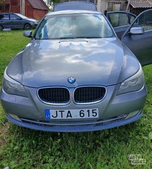 Grey BMW 520 2009 in Panevezys, with an engine capacity of 2.00 L and mileage of 221 thousand km for 3500 €, photo  on AUTOMOTO.COM.LV
