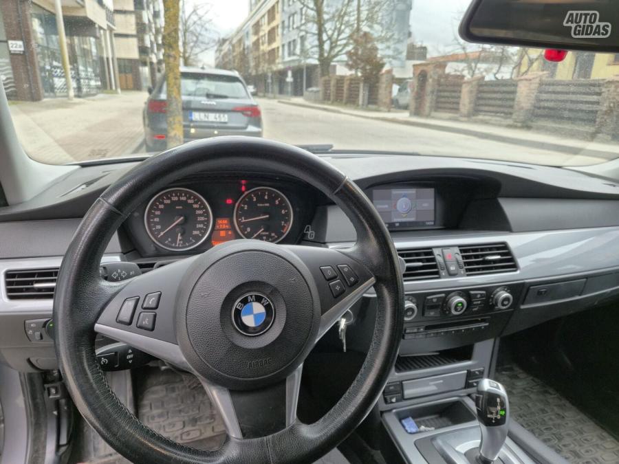Pelēks BMW 520 2009 Klaipėda, ar dzinēja tilpumu 2.00 L un nobraukumu 183 tūkst. km par 3500 €, foto 10 vietnē AUTOMOTO.COM.LV