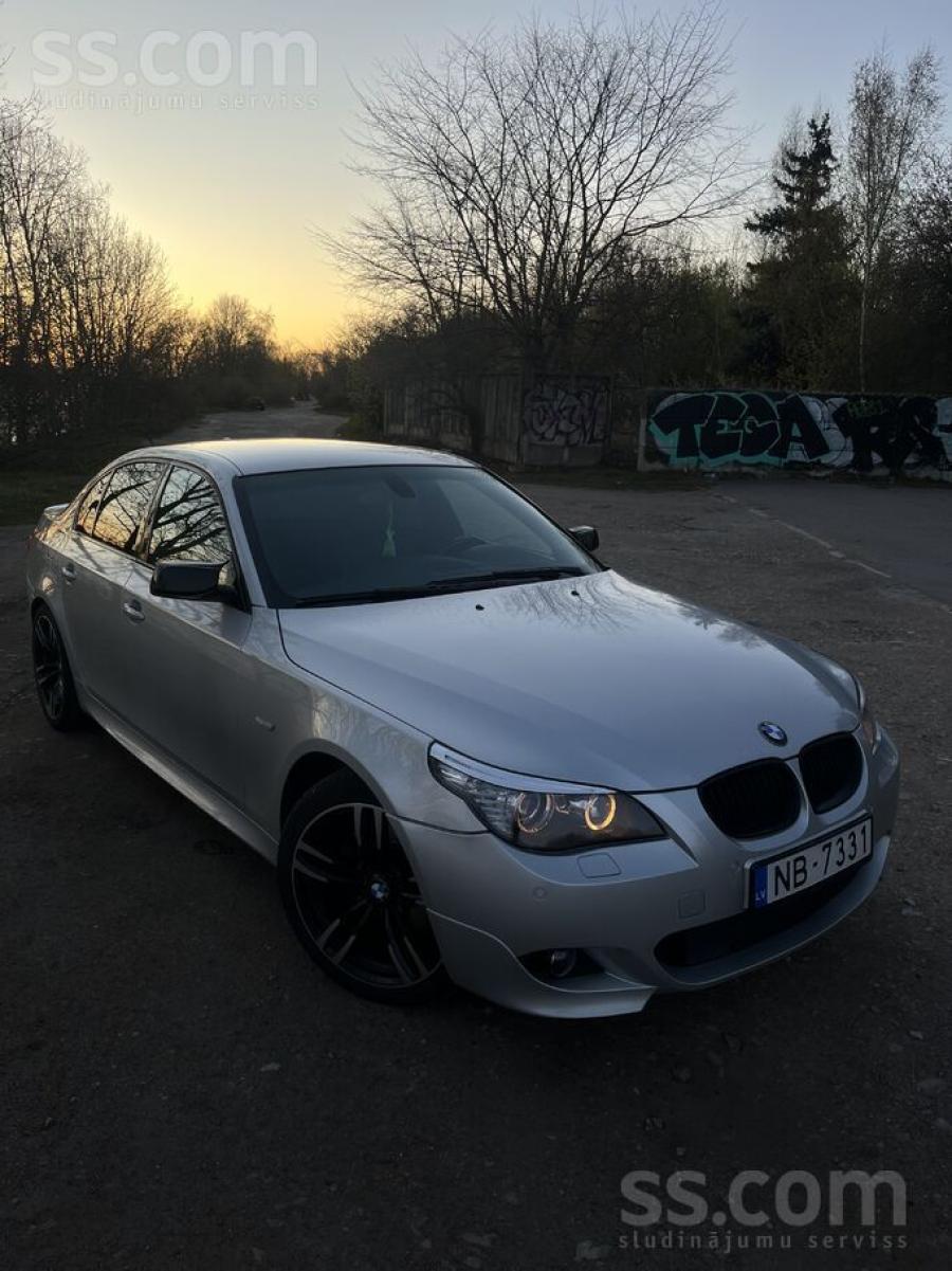 Pelēks BMW 520 2009 Rīga, ar dzinēja tilpumu 2.00 L un nobraukumu 264 tūkst. km par 5400 €, foto 1 vietnē AUTOMOTO.COM.LV