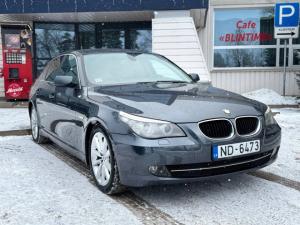 Grey BMW 520 2009 in Riga, with an engine capacity of 2.00 L and mileage of 286 thousand km for 6299 €, photo 15 on AUTOMOTO.COM.LV