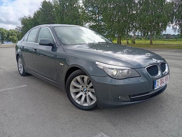 Pelēks BMW 520 2009 Viļņa, ar dzinēja tilpumu 2.00 L un nobraukumu 213 tūkst. km par 4900 €, foto 1 vietnē AUTOMOTO.COM.LV