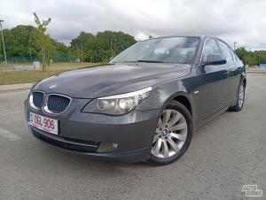 Grey BMW 520 2009 in Vilnius, with an engine capacity of 2.00 L and mileage of 213 thousand km for 4900 €, photo 4 on AUTOMOTO.COM.LV