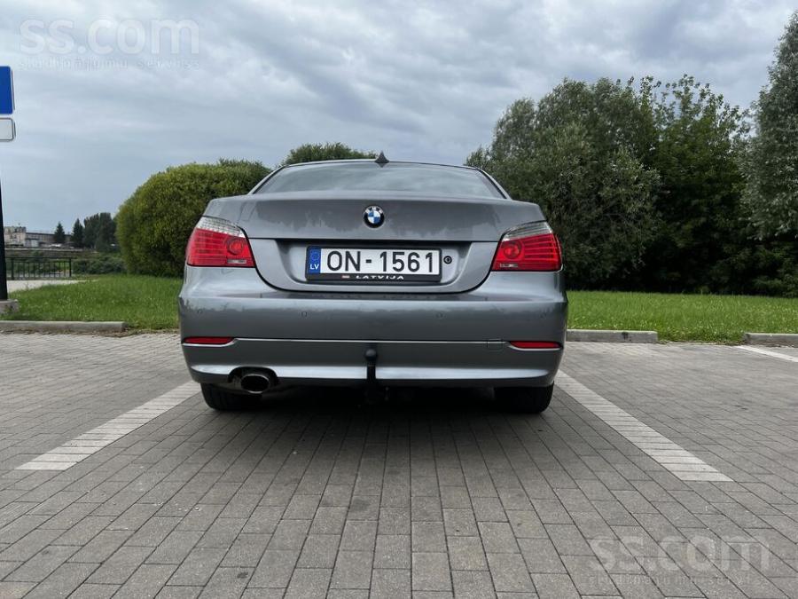 Pelēks BMW 520 2009 Daugavpils, ar dzinēja tilpumu 2.00 L un nobraukumu 0 tūkst. km par 4250 €, foto 5 vietnē AUTOMOTO.COM.LV