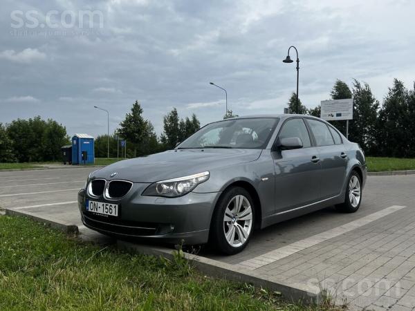 Grey BMW 520 2009 in Daugavpils, with an engine capacity of 2.00 L and mileage of 0 thousand km for 4250 €, photo 9 on AUTOMOTO.COM.LV