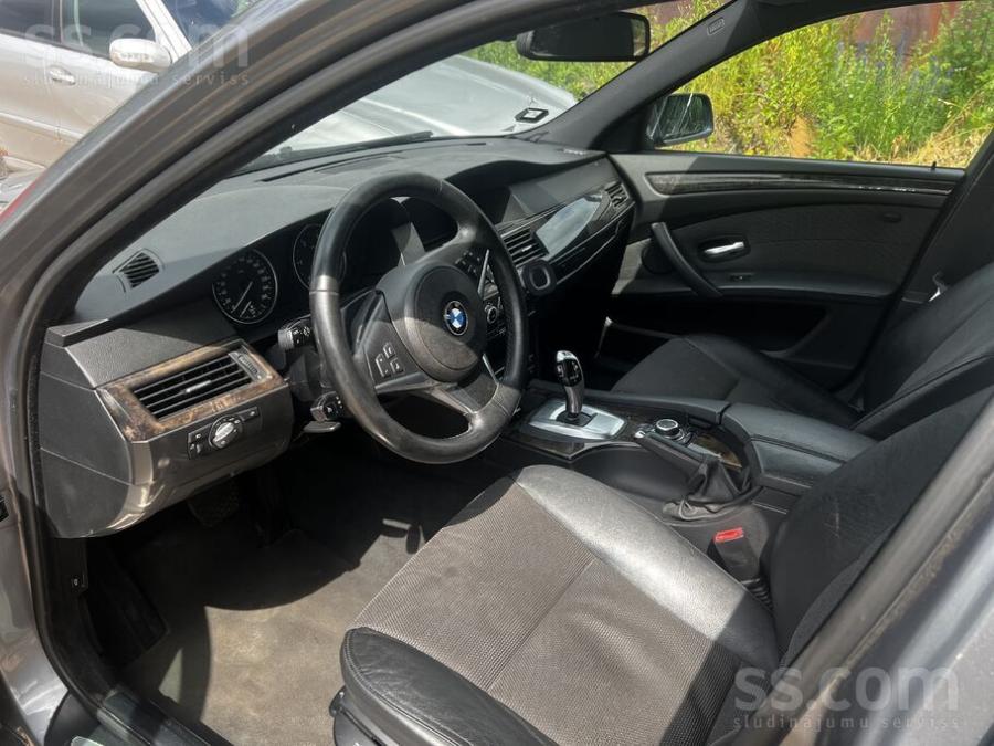 Pelēks BMW 520 2009 Daugavpils, ar dzinēja tilpumu 2.00 L un nobraukumu 0 tūkst. km par 4250 €, foto 11 vietnē AUTOMOTO.COM.LV