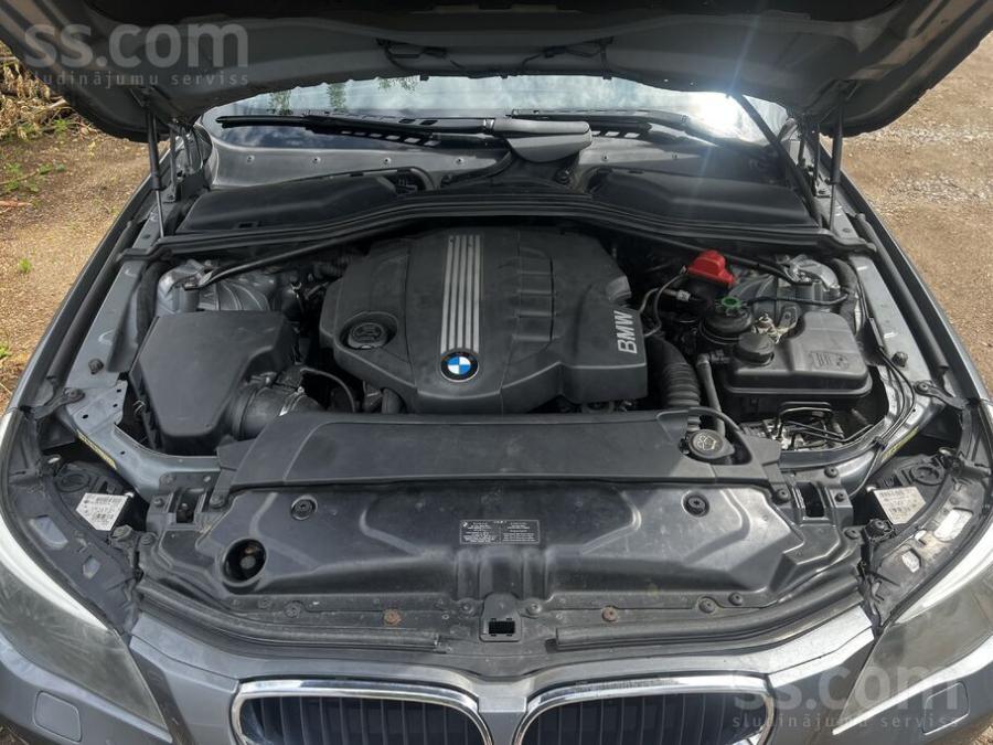 Pelēks BMW 520 2009 Daugavpils, ar dzinēja tilpumu 2.00 L un nobraukumu 0 tūkst. km par 4250 €, foto 13 vietnē AUTOMOTO.COM.LV