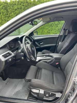 Pelēks BMW 520 2009 Utena, ar dzinēja tilpumu 2.00 L un nobraukumu 346 tūkst. km par 3950 €, foto 17 vietnē AUTOMOTO.COM.LV