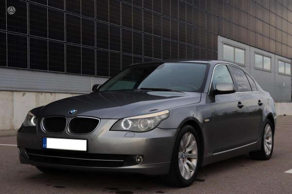 Pelēks BMW 520 2009 Klaipėda, ar dzinēja tilpumu 2.00 L un nobraukumu 299 tūkst. km par 5500 €, foto 5 vietnē AUTOMOTO.COM.LV