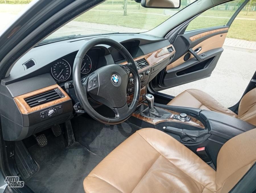 Pelēks BMW 520 2009 Viļņa, ar dzinēja tilpumu 2.00 L un nobraukumu 214 tūkst. km par 5000 €, foto 18 vietnē AUTOMOTO.COM.LV