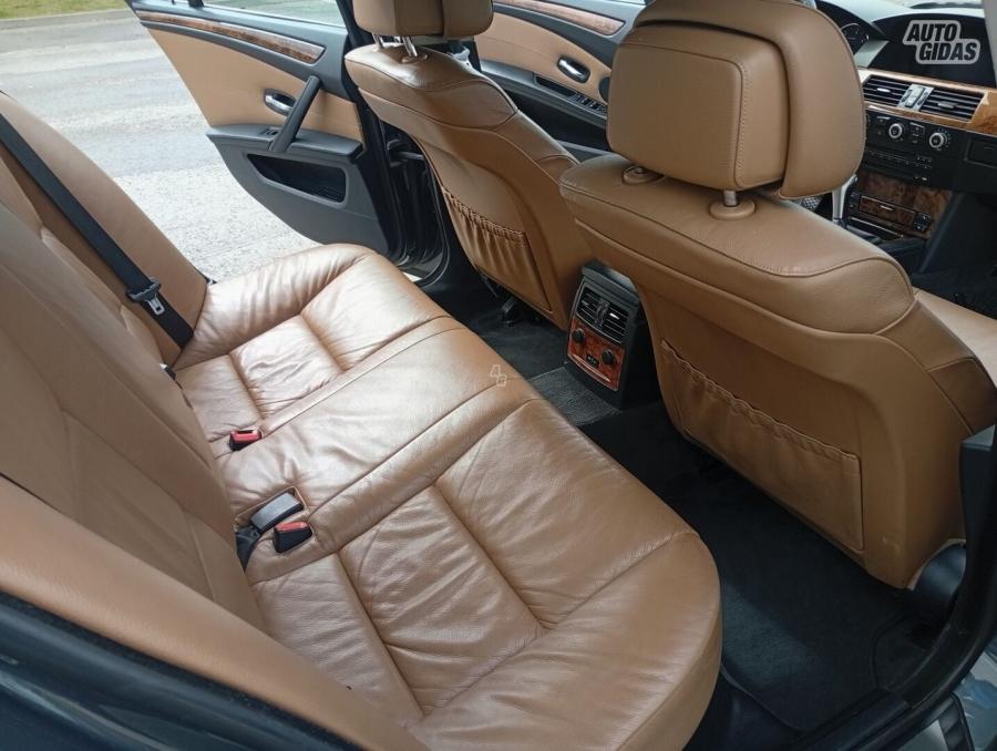 Pelēks BMW 520 2009 Viļņa, ar dzinēja tilpumu 2.00 L un nobraukumu 214 tūkst. km par 5000 €, foto 19 vietnē AUTOMOTO.COM.LV