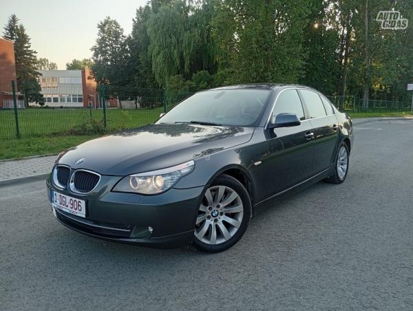 Pelēks BMW 520 2009 Viļņa, ar dzinēja tilpumu 2.00 L un nobraukumu 214 tūkst. km par 4950 €, foto 1 vietnē AUTOMOTO.COM.LV