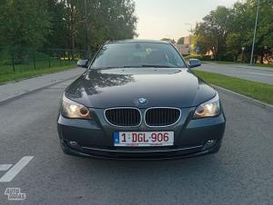 Grey BMW 520 2009 in Vilnius, with an engine capacity of 2.00 L and mileage of 214 thousand km for 4950 €, photo 3 on AUTOMOTO.COM.LV
