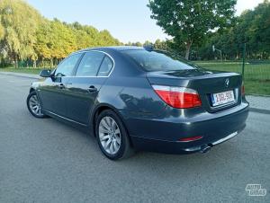 Grey BMW 520 2009 in Vilnius, with an engine capacity of 2.00 L and mileage of 214 thousand km for 4950 €, photo 5 on AUTOMOTO.COM.LV