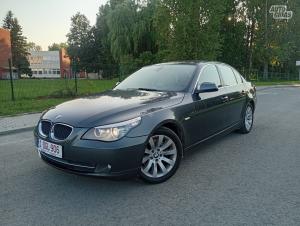 Grey BMW 520 2009 in Vilnius, with an engine capacity of 2.00 L and mileage of 214 thousand km for 4900 €, photo  on AUTOMOTO.COM.LV