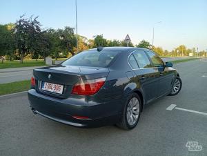 Grey BMW 520 2009 in Vilnius, with an engine capacity of 2.00 L and mileage of 214 thousand km for 4900 €, photo 6 on AUTOMOTO.COM.LV