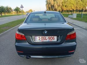 Grey BMW 520 2009 in Vilnius, with an engine capacity of 2.00 L and mileage of 214 thousand km for 4900 €, photo 7 on AUTOMOTO.COM.LV