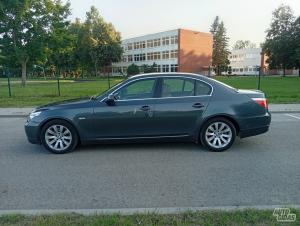 Grey BMW 520 2009 in Vilnius, with an engine capacity of 2.00 L and mileage of 214 thousand km for 4900 €, photo 8 on AUTOMOTO.COM.LV
