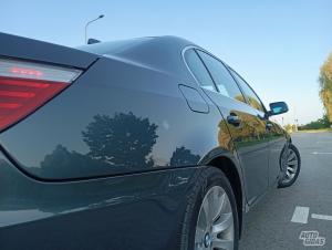 Grey BMW 520 2009 in Vilnius, with an engine capacity of 2.00 L and mileage of 214 thousand km for 4900 €, photo 11 on AUTOMOTO.COM.LV