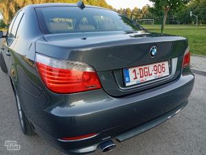 Grey BMW 520 2009 in Vilnius, with an engine capacity of 2.00 L and mileage of 214 thousand km for 4900 €, photo 13 on AUTOMOTO.COM.LV