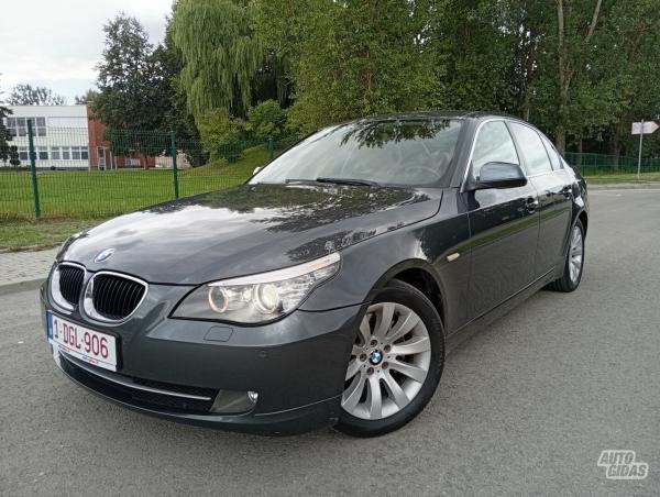 Grey BMW 520 2009 in Vilnius, with an engine capacity of 2.00 L and mileage of 214 thousand km for 5000 €, photo 1 on AUTOMOTO.COM.LV