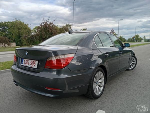 Grey BMW 520 2009 in Vilnius, with an engine capacity of 2.00 L and mileage of 214 thousand km for 5000 €, photo 5 on AUTOMOTO.COM.LV
