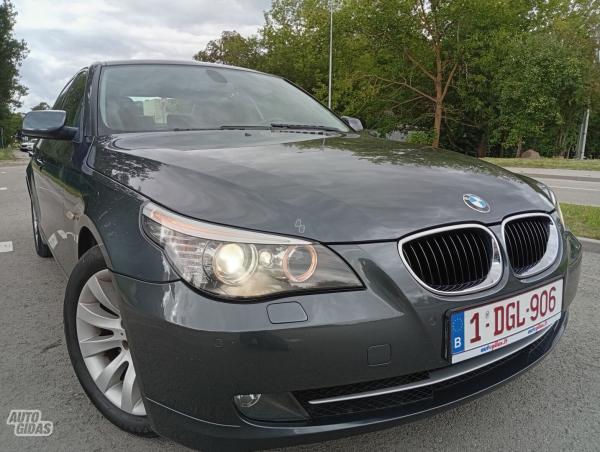 Grey BMW 520 2009 in Vilnius, with an engine capacity of 2.00 L and mileage of 214 thousand km for 5000 €, photo 9 on AUTOMOTO.COM.LV