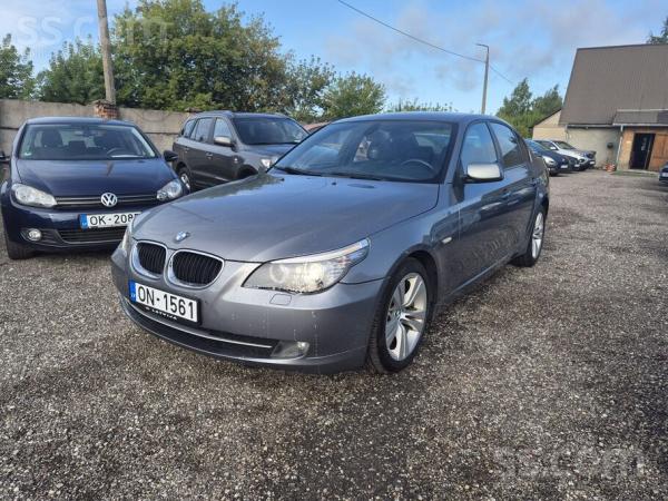 Grey BMW 520 2009 in Daugavpils, with an engine capacity of 2.00 L and mileage of 0 thousand km for 3900 €, photo 1 on AUTOMOTO.COM.LV