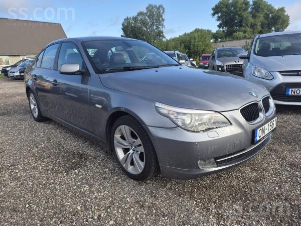 Grey BMW 520 2009 in Daugavpils, with an engine capacity of 2.00 L and mileage of 0 thousand km for 3900 €, photo 3 on AUTOMOTO.COM.LV