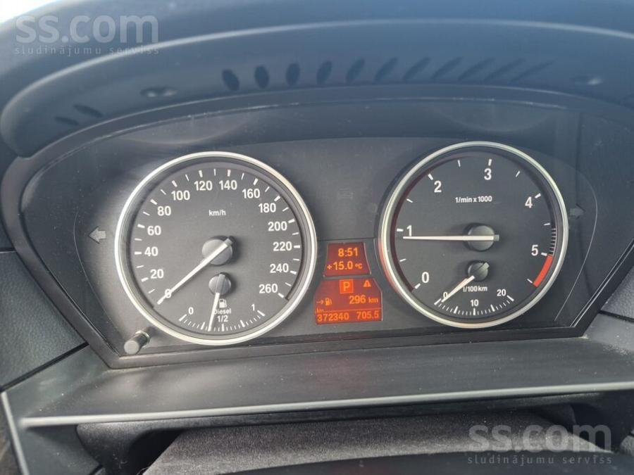 Серый БМВ 520 2009 в Даугавпилс, объемом двигателя 2.00 л и пробегом 0 тыс. км за 3900 €, фото 13 на AUTOMOTO.COM.LV