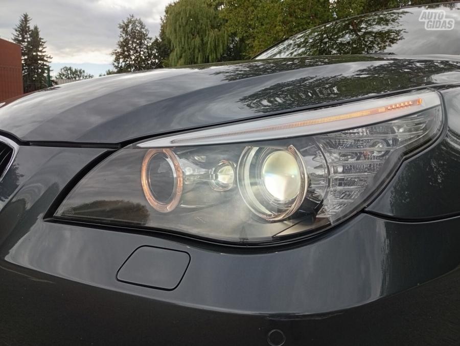 Pelēks BMW 520 2009 Viļņa, ar dzinēja tilpumu 2.00 L un nobraukumu 214 tūkst. km par 4550 €, foto 17 vietnē AUTOMOTO.COM.LV