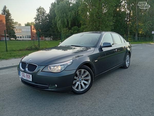 Pelēks BMW 520 2009 Viļņa, ar dzinēja tilpumu 2.00 L un nobraukumu 214 tūkst. km par 4550 €, foto 1 vietnē AUTOMOTO.COM.LV