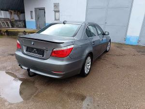 Grey BMW 520 2009 in Siauliai, with an engine capacity of 2.00 L and mileage of 316 thousand km for 3550 €, photo 6 on AUTOMOTO.COM.LV