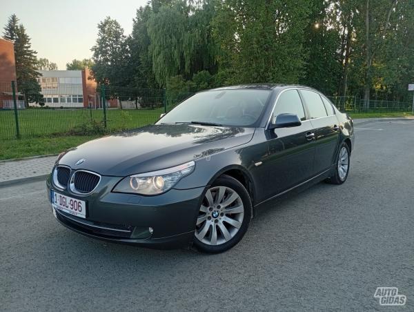 Pelēks BMW 520 2009 Viļņa, ar dzinēja tilpumu 2.00 L un nobraukumu 214 tūkst. km par 4550 €, foto 3 vietnē AUTOMOTO.COM.LV