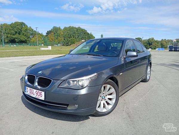 Pelēks BMW 520 2009 Viļņa, ar dzinēja tilpumu 2.00 L un nobraukumu 214 tūkst. km par 4700 €, foto 4 vietnē AUTOMOTO.COM.LV