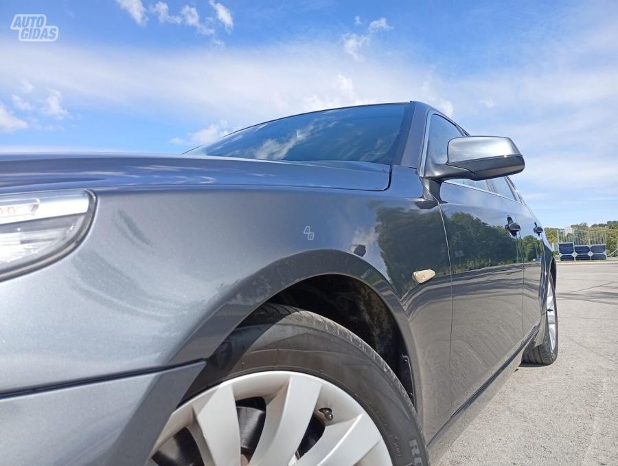 Grey BMW 520 2009 in Vilnius, with an engine capacity of 2.00 L and mileage of 214 thousand km for 4700 €, photo 10 on AUTOMOTO.COM.LV