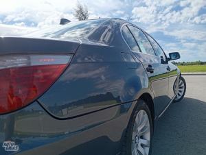 Grey BMW 520 2009 in Vilnius, with an engine capacity of 2.00 L and mileage of 214 thousand km for 4700 €, photo 11 on AUTOMOTO.COM.LV