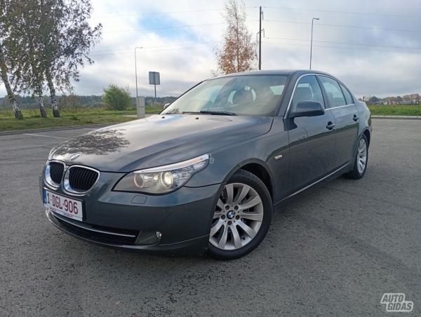 Pelēks BMW 520 2009 Viļņa, ar dzinēja tilpumu 2.00 L un nobraukumu 214 tūkst. km par 4700 €, foto 1 vietnē AUTOMOTO.COM.LV