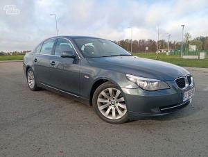 Grey BMW 520 2009 in Vilnius, with an engine capacity of 2.00 L and mileage of 214 thousand km for 4700 €, photo 4 on AUTOMOTO.COM.LV