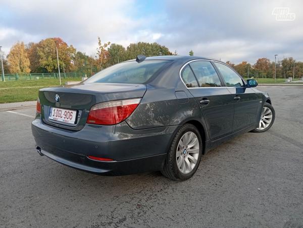 Pelēks BMW 520 2009 Viļņa, ar dzinēja tilpumu 2.00 L un nobraukumu 214 tūkst. km par 4700 €, foto 6 vietnē AUTOMOTO.COM.LV
