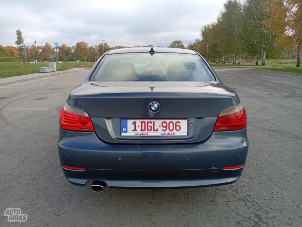 Pelēks BMW 520 2009 Viļņa, ar dzinēja tilpumu 2.00 L un nobraukumu 214 tūkst. km par 4700 €, foto 7 vietnē AUTOMOTO.COM.LV