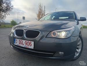 Grey BMW 520 2009 in Vilnius, with an engine capacity of 2.00 L and mileage of 214 thousand km for 4700 €, photo 10 on AUTOMOTO.COM.LV