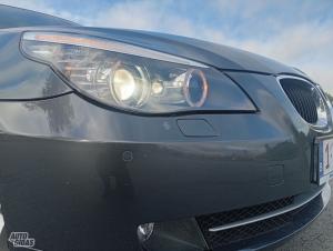 Grey BMW 520 2009 in Vilnius, with an engine capacity of 2.00 L and mileage of 214 thousand km for 4700 €, photo 14 on AUTOMOTO.COM.LV