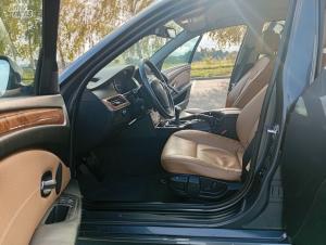 Grey BMW 520 2009 in Vilnius, with an engine capacity of 2.00 L and mileage of 214 thousand km for 4700 €, photo 21 on AUTOMOTO.COM.LV